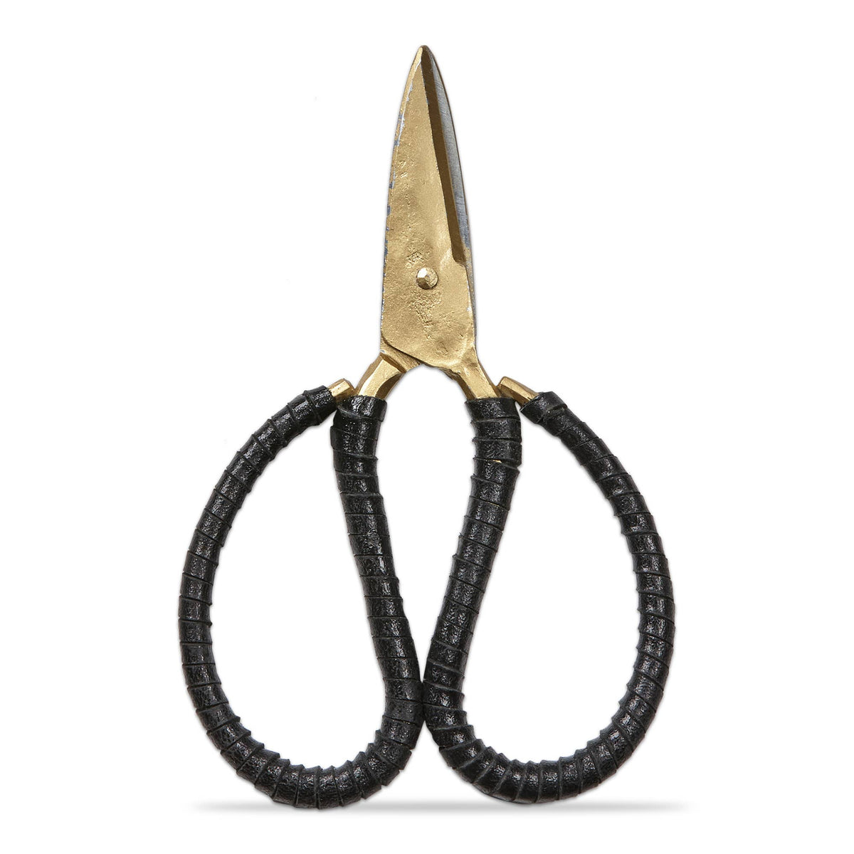 Leather Wrapped Forged Iron Scissors – EMPTIO